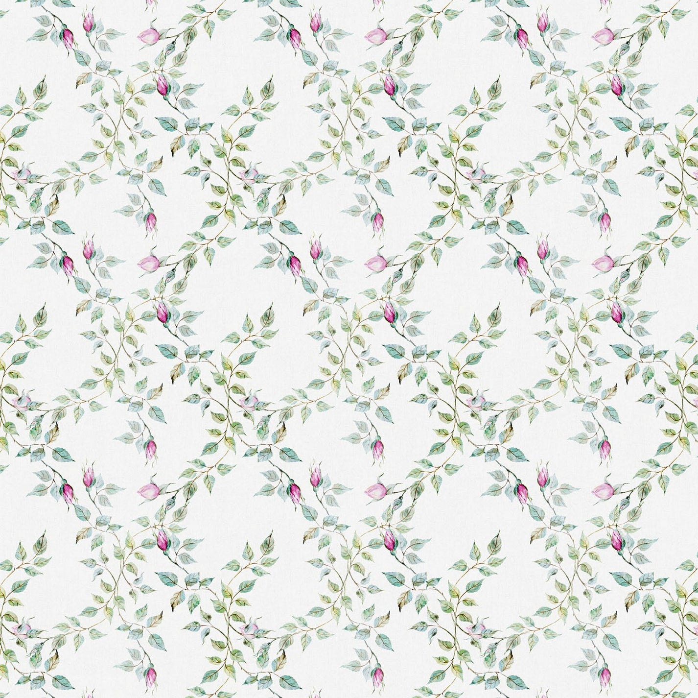Positano Rose Blooms Wallpaper (SqM) – Jass London